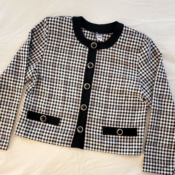 Jackets & Coats | Vintage Gingham Jacket | Poshmark